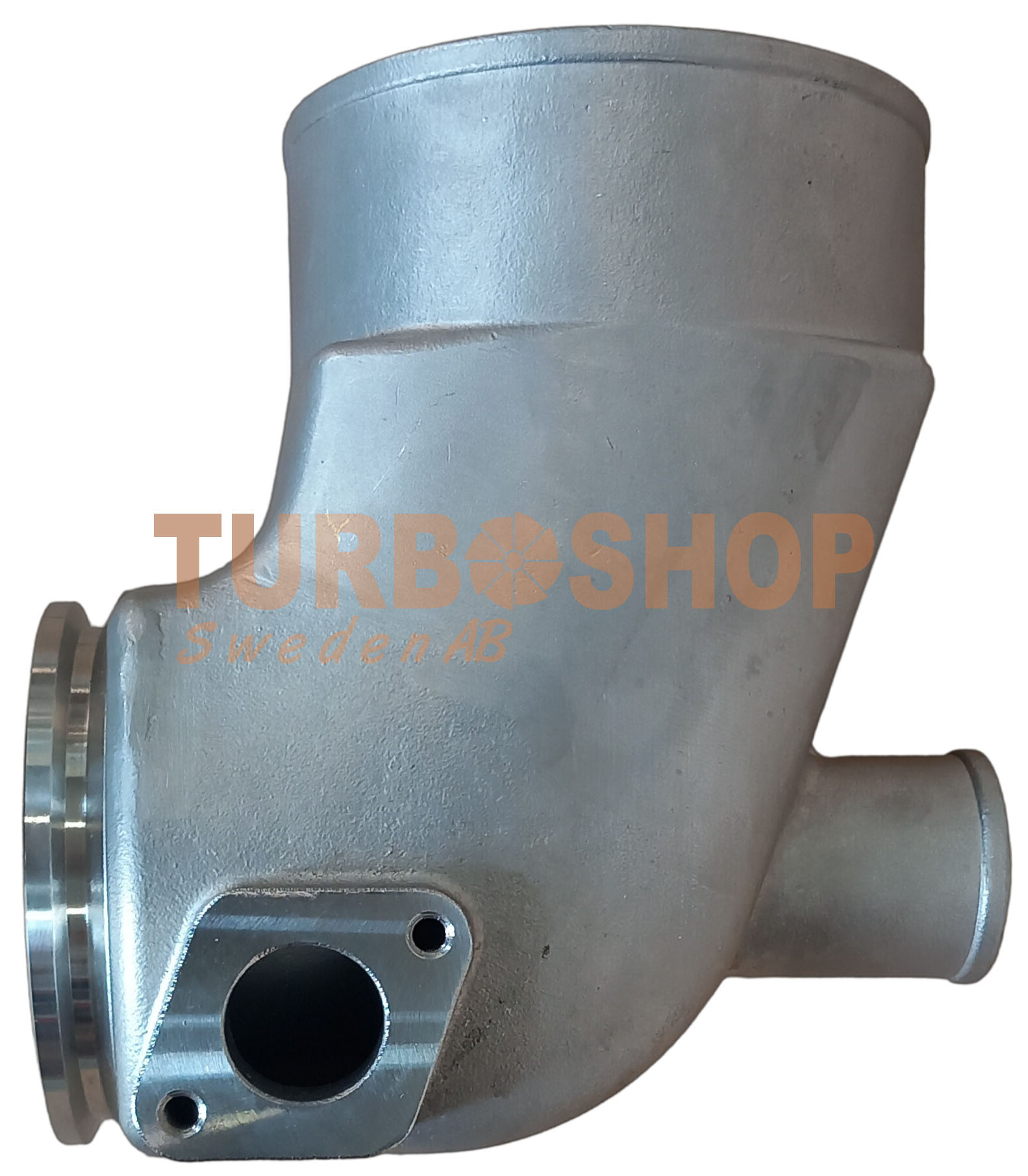 Udstødningsknæ til Volvo Penta 31, 32, 41, 42, 43, 44, 300 i rustfrit ...